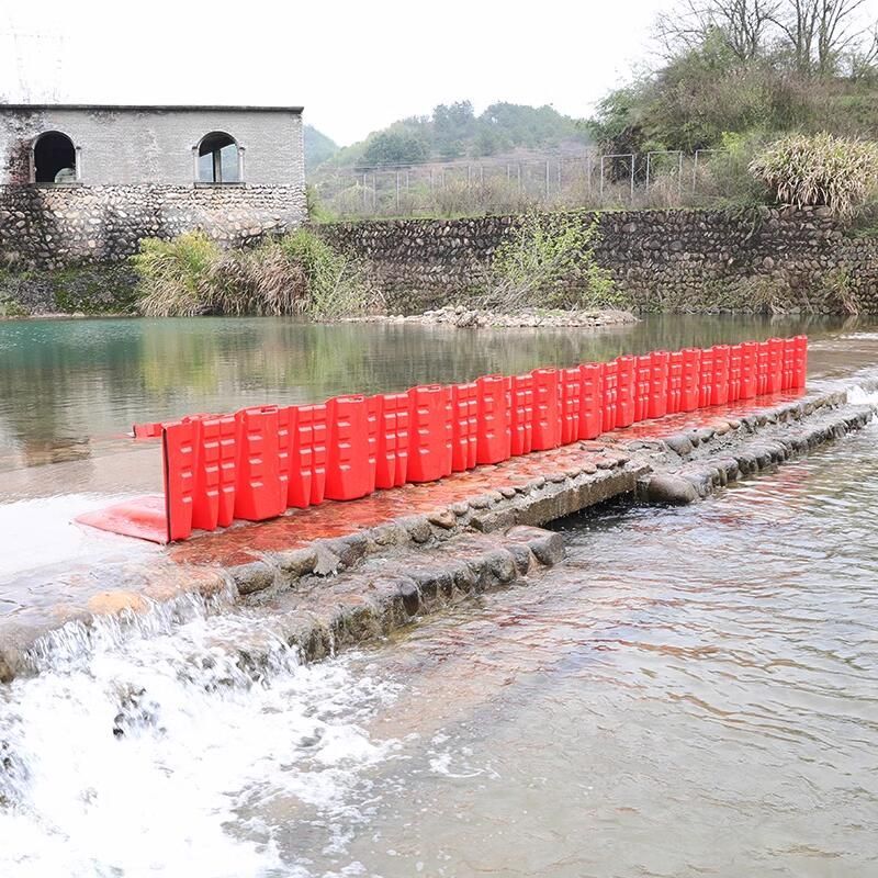 L-Shaped Traffic Warning Water Baffle Flood Control Barrier