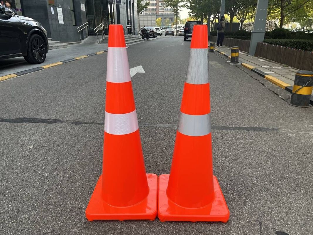 Highway Traffic Cone 36 Inch Flexible Pvc Traffic Cones Traffic Cones ...