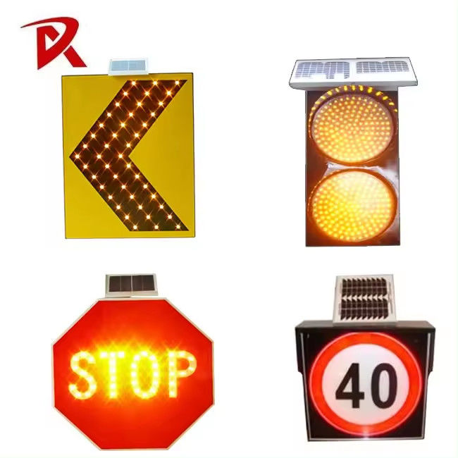 Chevron Arrow Road Warning Traffic 12V 4W Sign Safety Signs And Signals ...