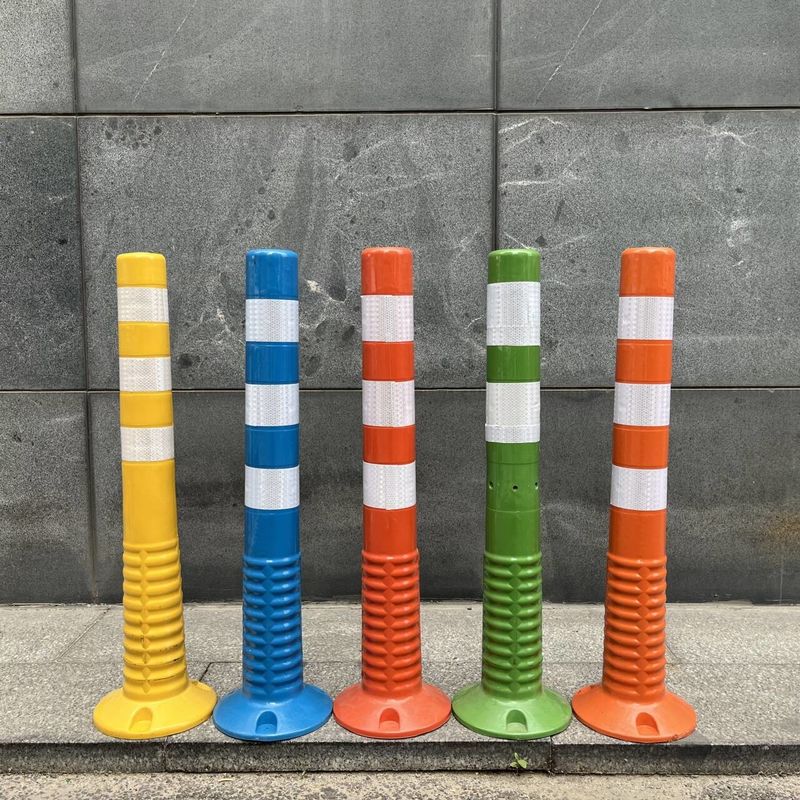 Pu Reflective Warning Post Traffic Column Road Delineator Post Flexible ...