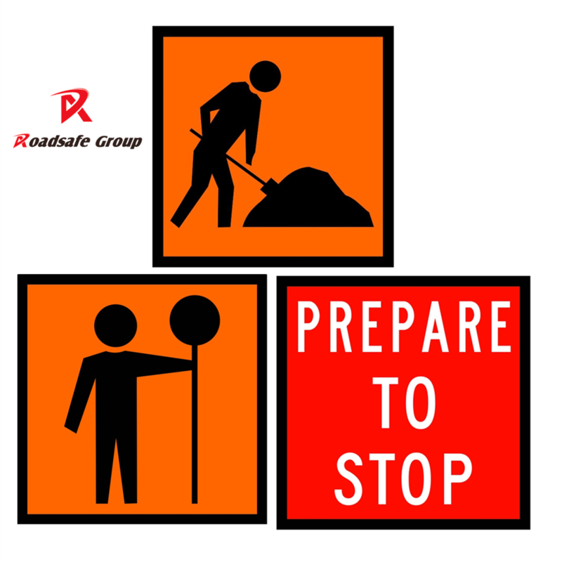Controller Corflute 600mm Traffic Sign for Road Safety
