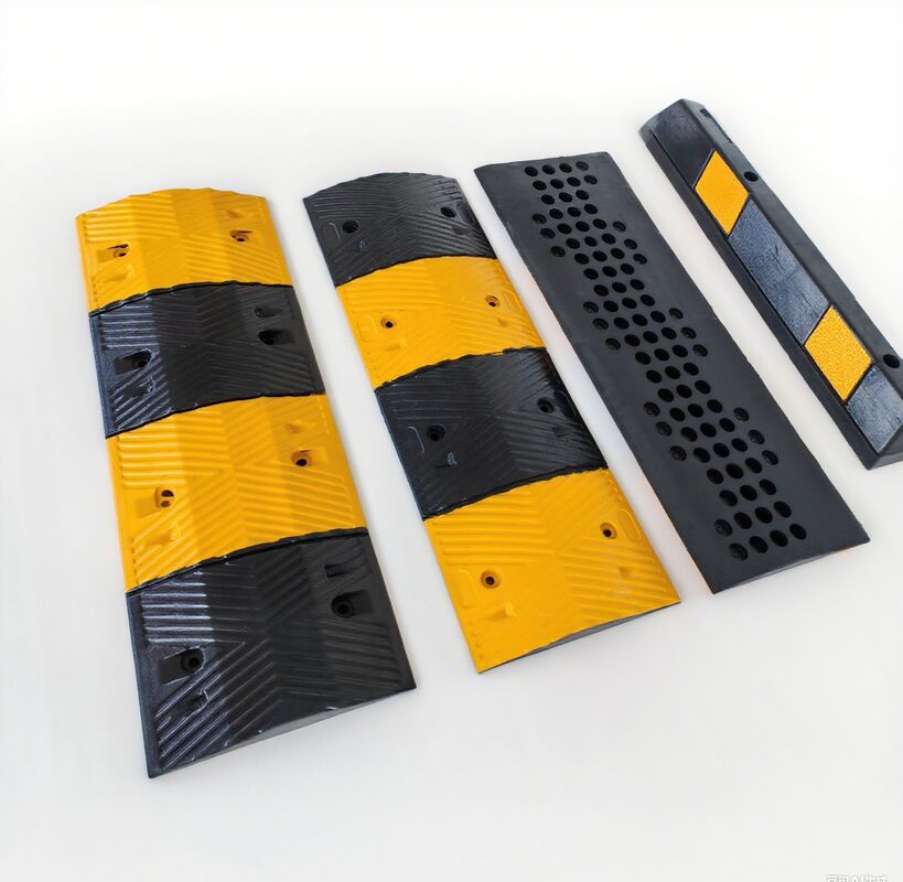 Heavy Duty High-quality Block Road Speed Bumper Traffic Rubber Car ...