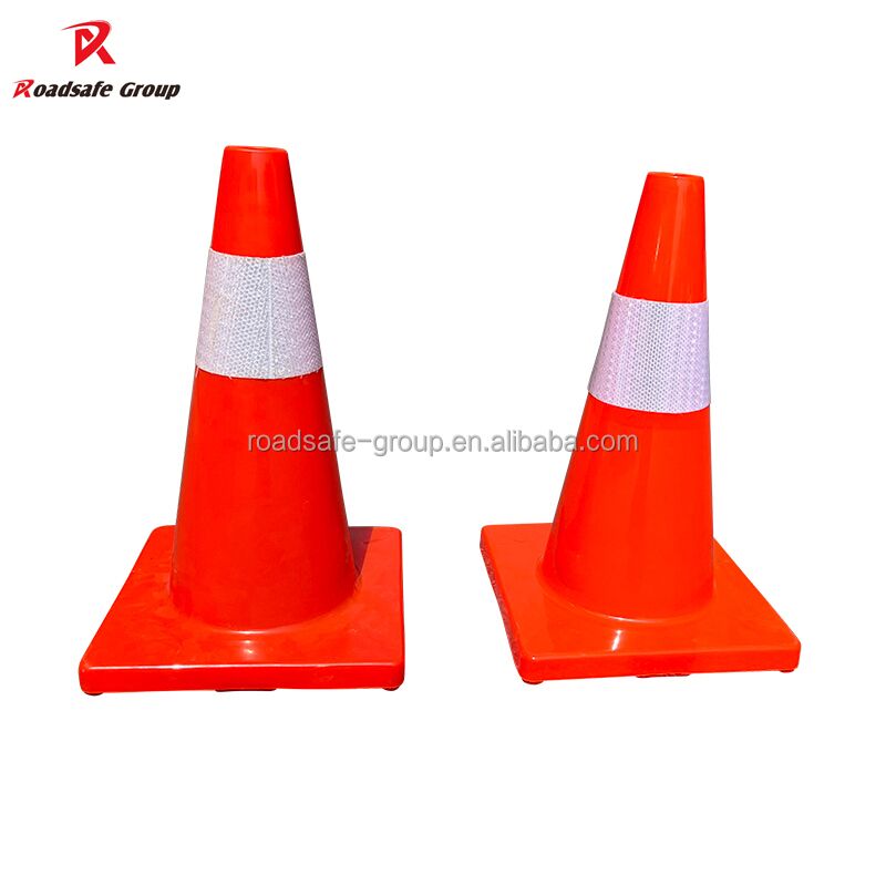 100% 45cm 1.05kgs Virgin PVC Traffic Cone for Traffic Management ...
