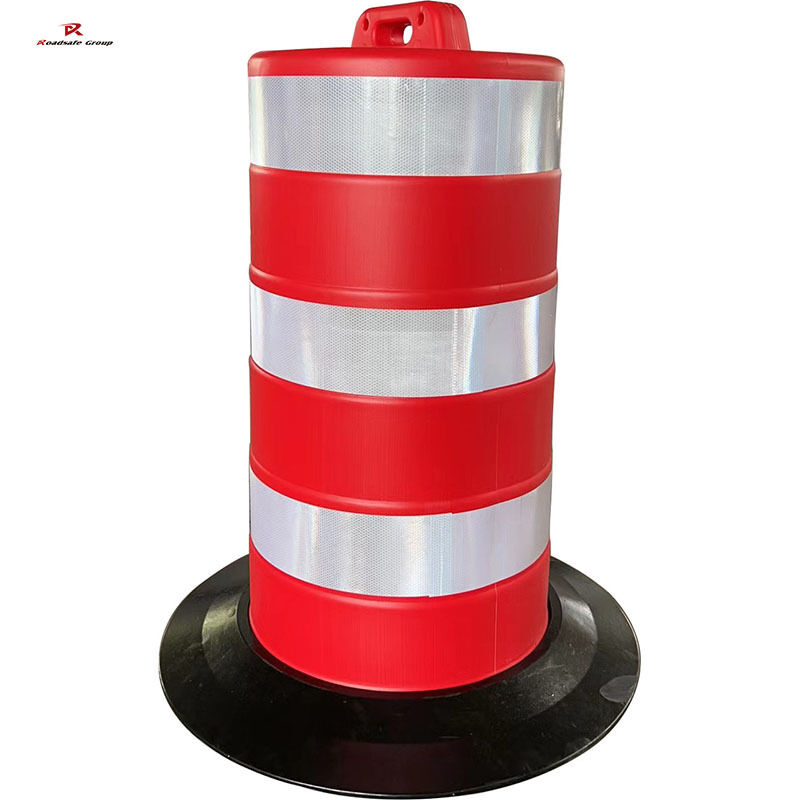 1100mm South American 15kgs Traffic Drum Barrel RED Crash Safety ...