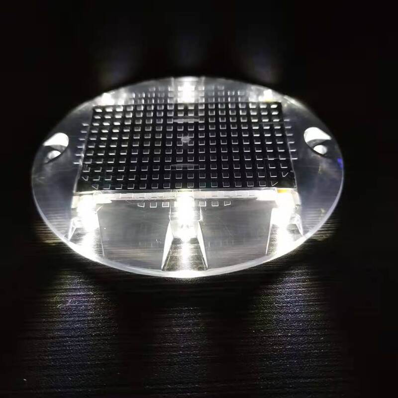plastic Solar Road Marker Light with Glow in the Dark