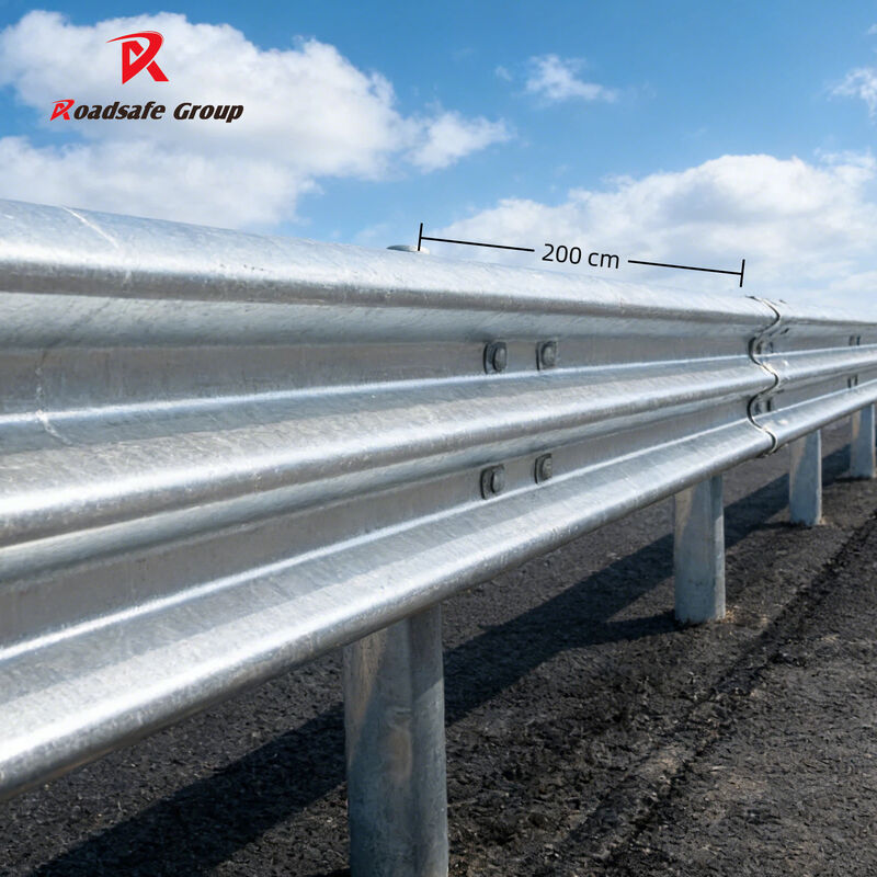 Triple Wave Beam Highway Barrier Factory Direct Highway W-Beam ...