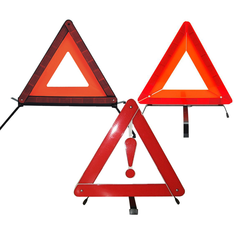 PMAA Reflective Warning Triangle Car Emergency Roadside Triangles With ...