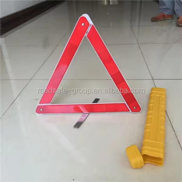 Roadsafe 43cm Red Warning Triangle for Traffic Safety