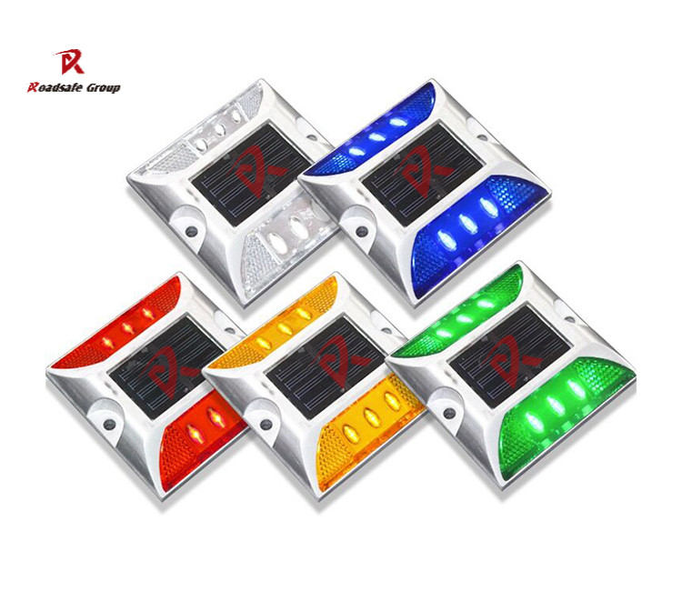 Solar Road Stud Flashing Light Led Driveway Markers