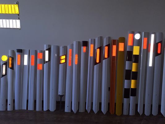 Customized PVC Reflective roadside post road delineators flexible ...