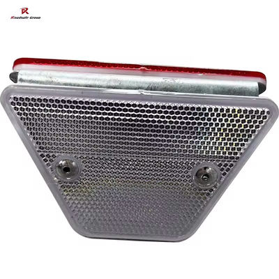 Red White Flexible Delineators Reflective Highway Guardrail Trapezoid ...
