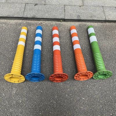 Popular Spring Parking Sign Post Road Safety Flexible PU Screw Thread ...