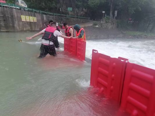 Removable L Shape ABS Flood Water Barriers Baffle River Garage Door ...