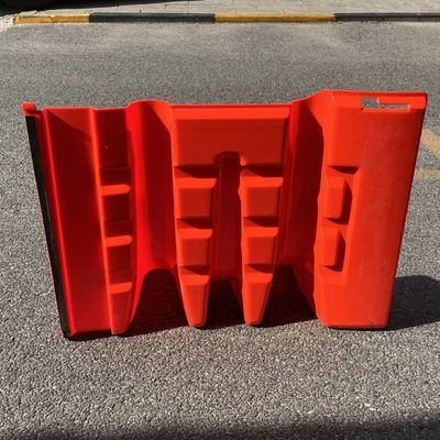 L Shape ABS Portable Movable Flood Barrier Water Diversion Barriers ...