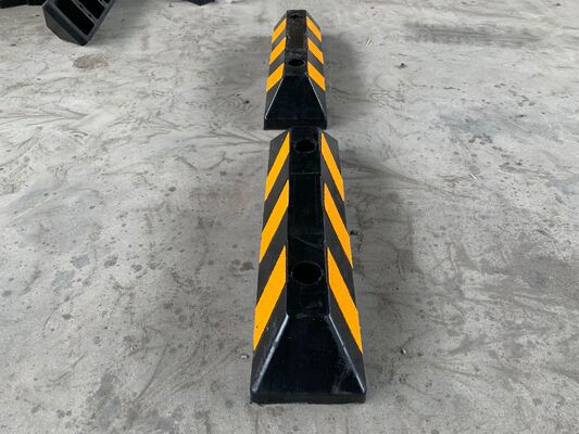 Rubber Wheel Stopper for Parking and Road Safety