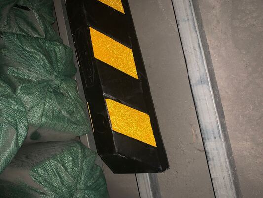 Rubber Wheel Stopper for Parking and Road Safety