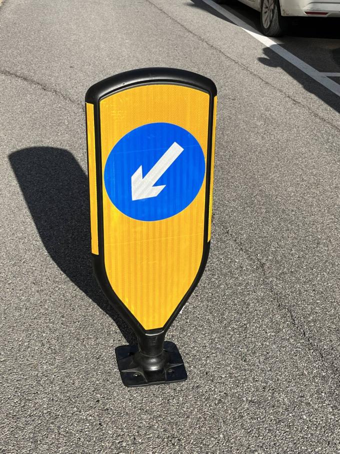Road Safety Warning Reflective Traffic Sign Delineator Board Lane ...